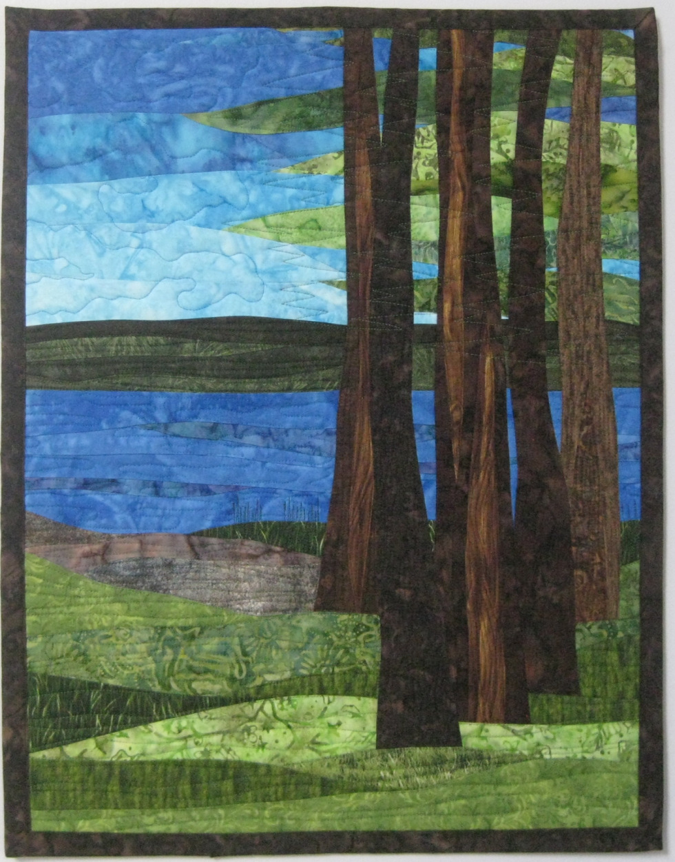 New Tree Wall Quilts - Art Quilts by Sharon