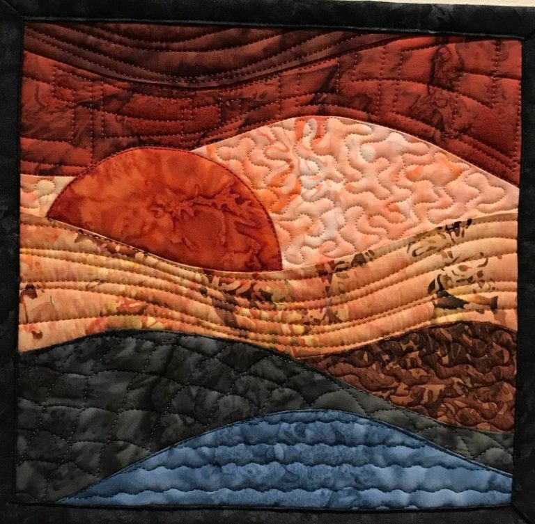Very small art quilts - Art Quilts by Sharon
