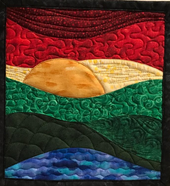 Very small art quilts - Art Quilts by Sharon